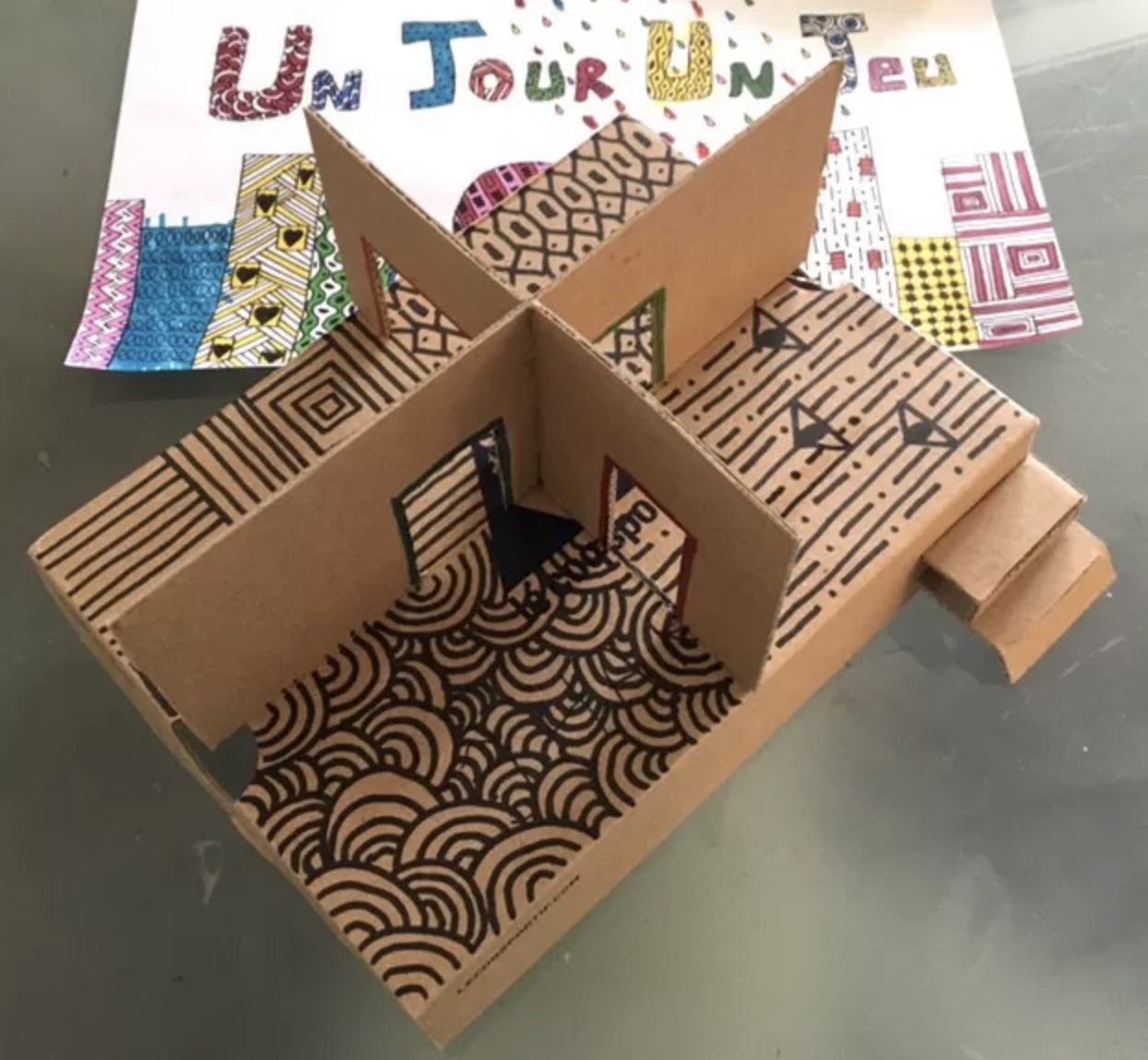 Comment fabriquer des jeux en carton